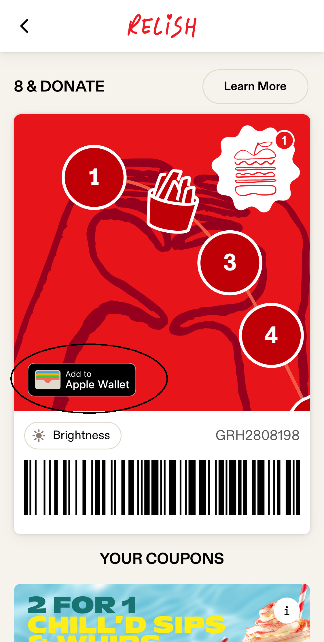 How do I add my Relish membership to my digital wallet? – Grill'd Help ...